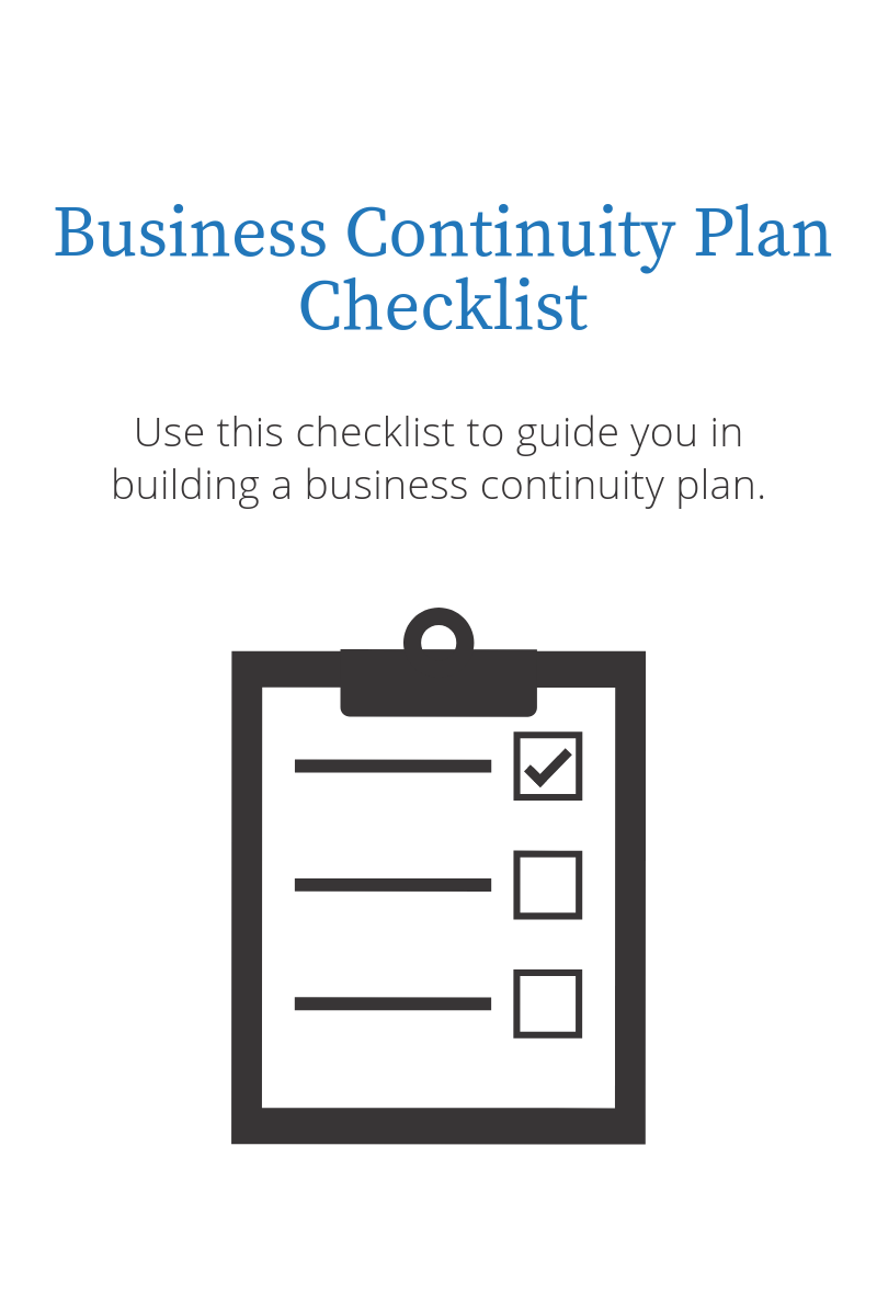 Business Continuity Plan Checklist